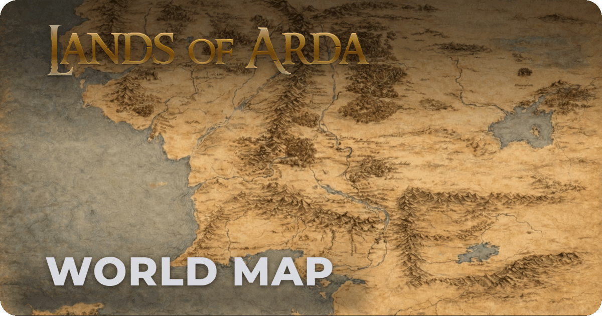 World Map | Lands of Arda PW on NWN:EE